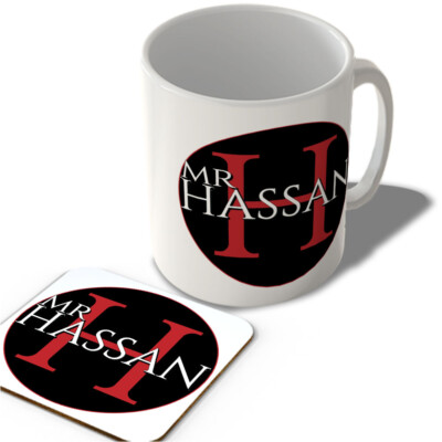 Mr Hassan - Mug and Coaster Set | eBay UK