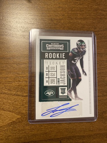 2020 Panini Contenders - Rookie Ticket #299 Lamar Jackson (AU, RC) for ...