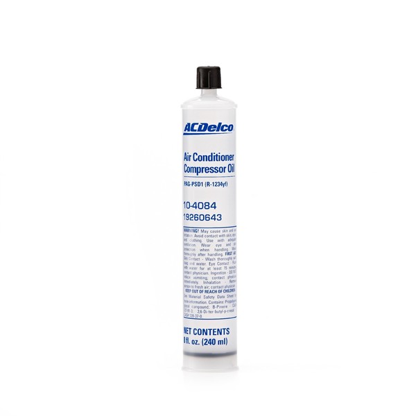 R12 Refrigerant Oil-Air Conditioning System PAG PSD1 Oil ACDelco 10 ...