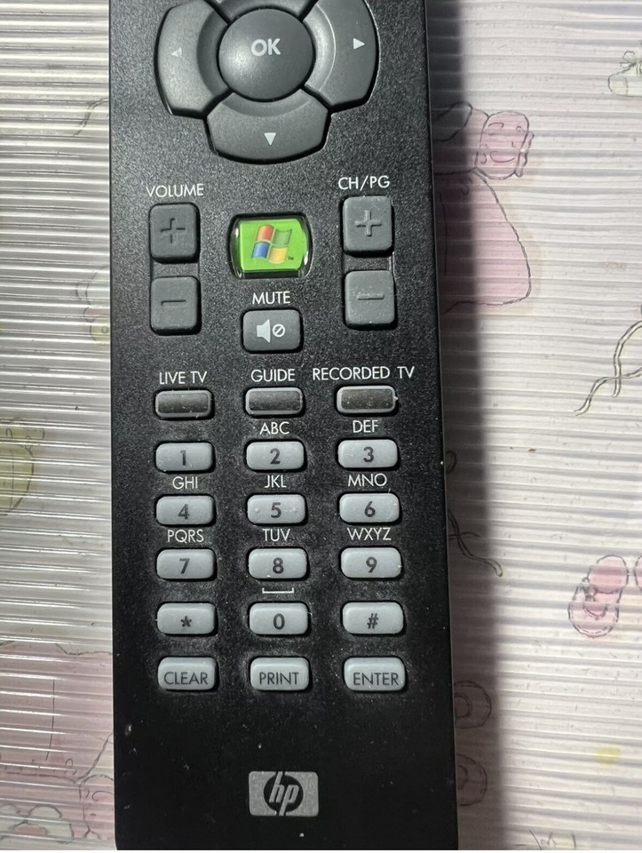 HP Pavilion Media Center Remote Control HP Remote Windows DVD TV | eBay