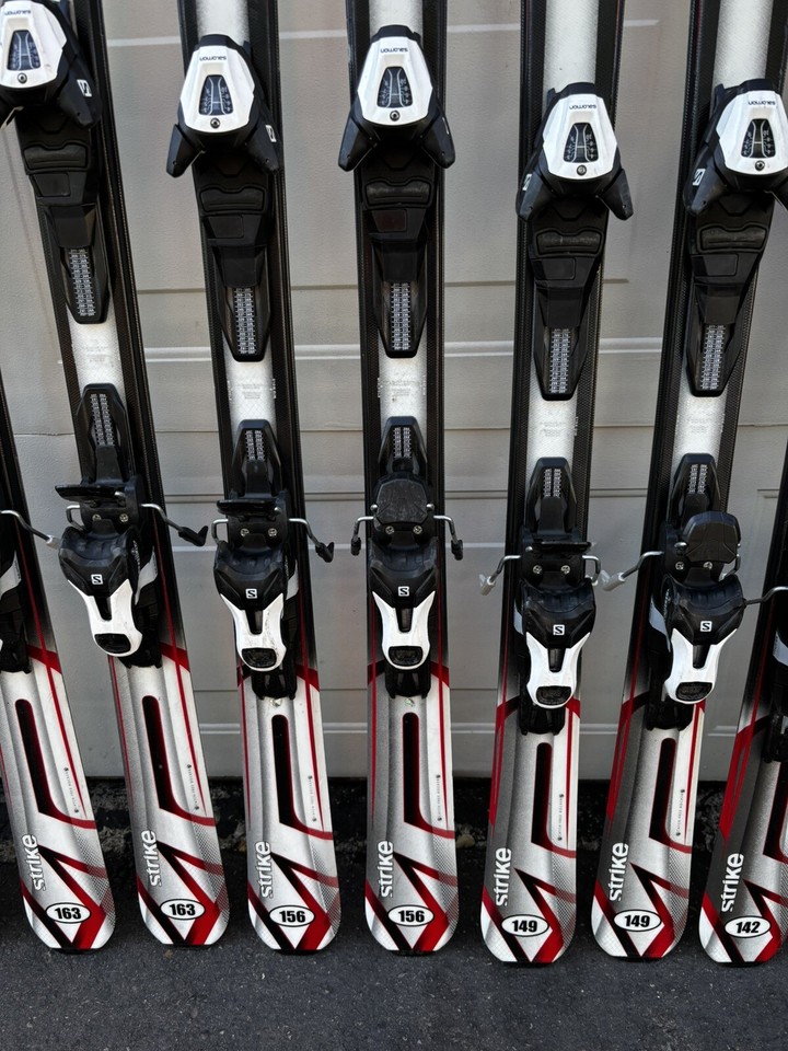 K2 Strike Adult Skis w/ Lithium 10.0 Bindings GREAT CONDITION - ALL ...