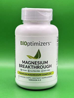 BiOptimizers Magnesium Breakthrough Supplement Capsule - 60 Count ...
