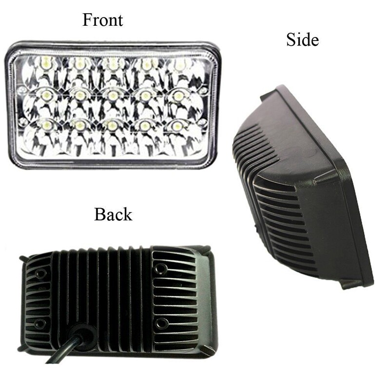 4X6" Motorcycle LED Headlight Lamp Hi/Low for Honda XR250 XR250L XR650L ...