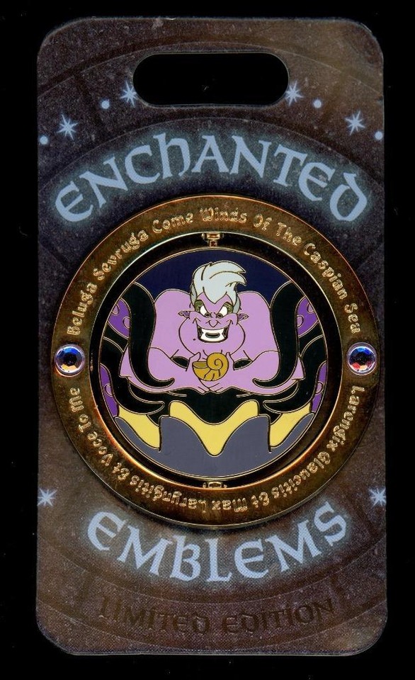Enchanted Emblems The Little Mermaid LE Disney Pin 140017 | eBay