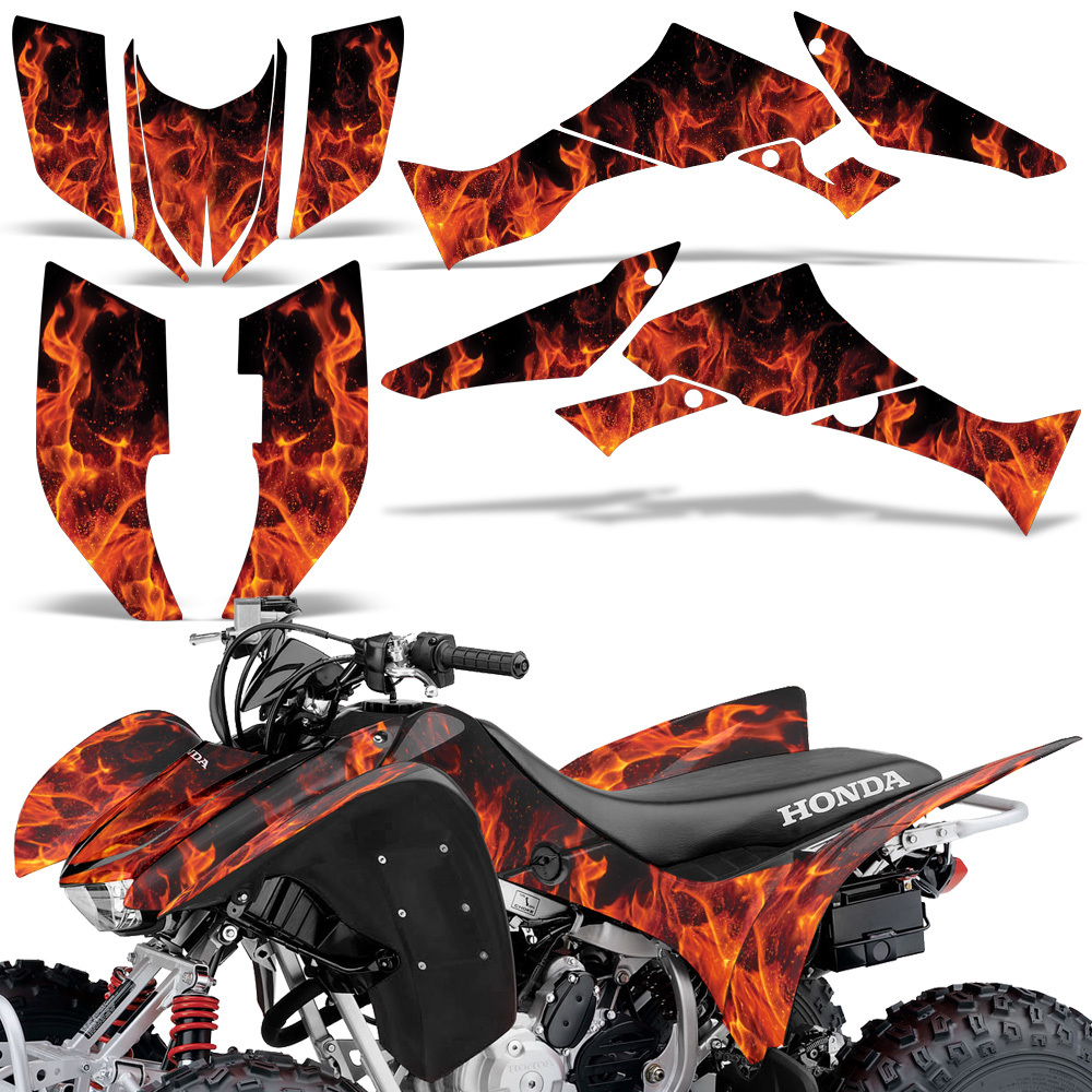 Honda TRX300EX ATV Graphics Kit Quad Decal Sticker TRX 300 EX 07-12 ICE ...