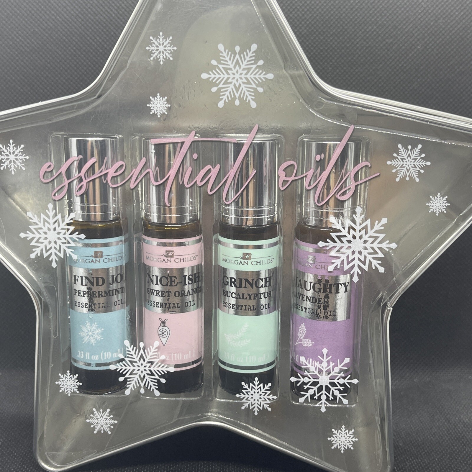 Morgan Childs Roll-On Essential Oil Christmas Gift Set “Star Power” for ...