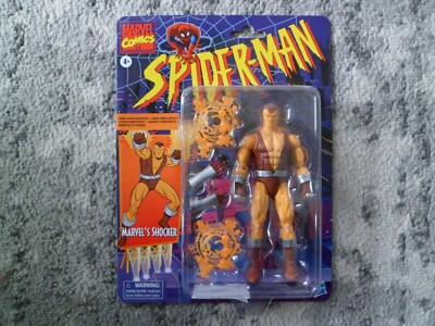 Marvel Legends Retro Spider-Man Marvel's Shocker 6 inch Action Figure ...