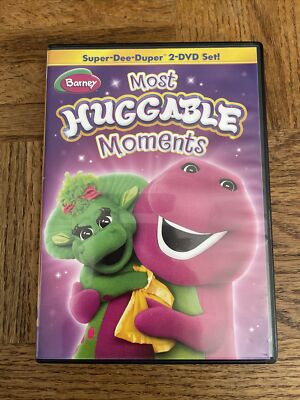 Barney Most Huggable Moments DVD-Very Rare Vintage-SHIPS N 24 HOURS ...