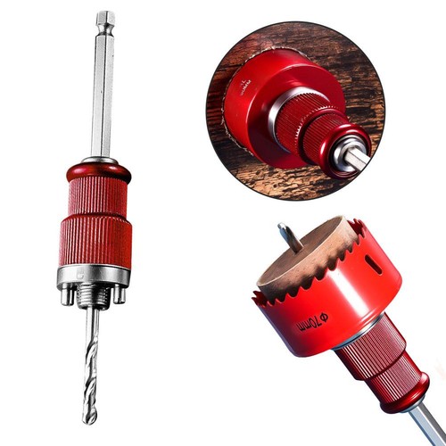 Hole Opener Connecting Rod Quick Release 10mm Hexagonal Shank Metal ...