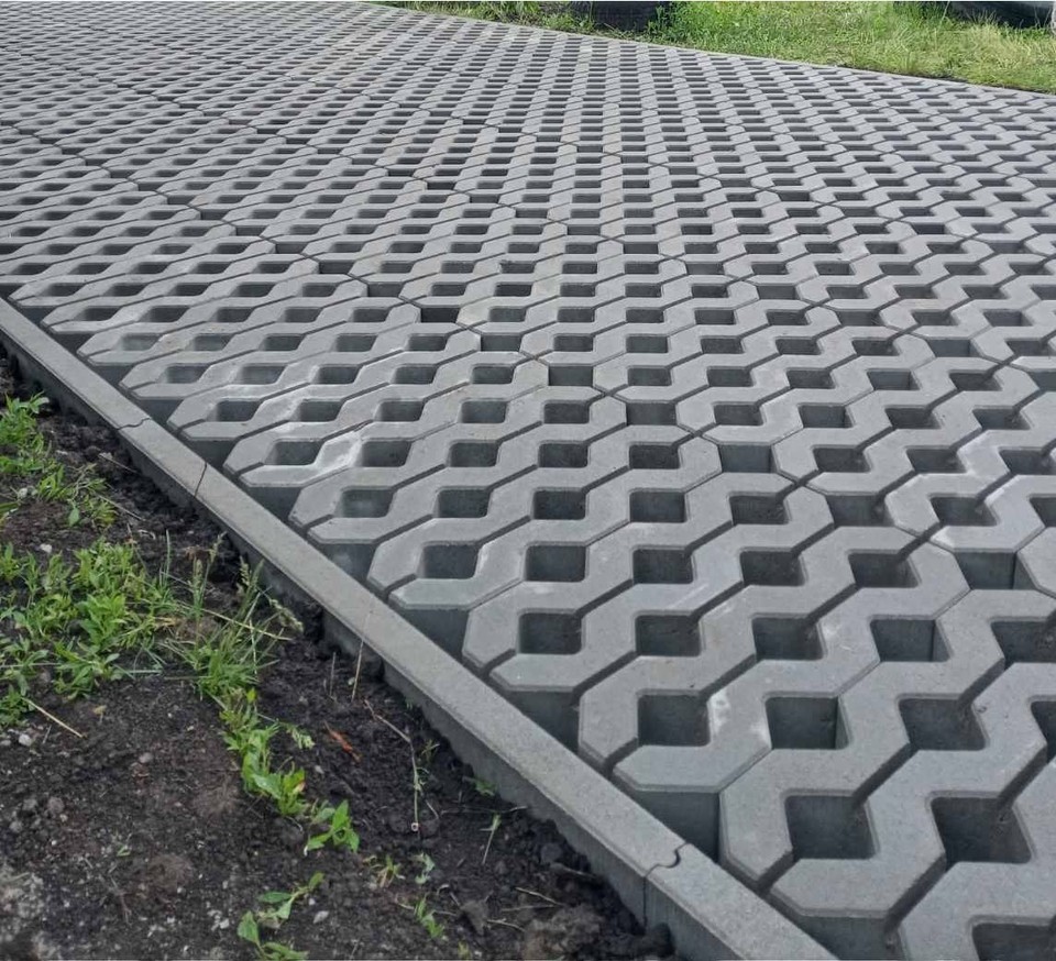 Concrete Molds Paver Mold Grass Block Pavers Mold ABS 2mm Eco Parking ...