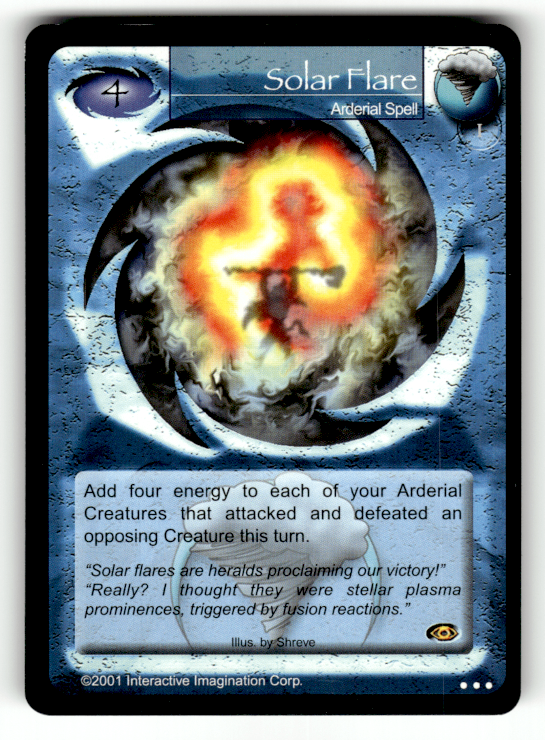Magi Nation Solar Flare 2001 Interactive Imagination Corp Card | eBay