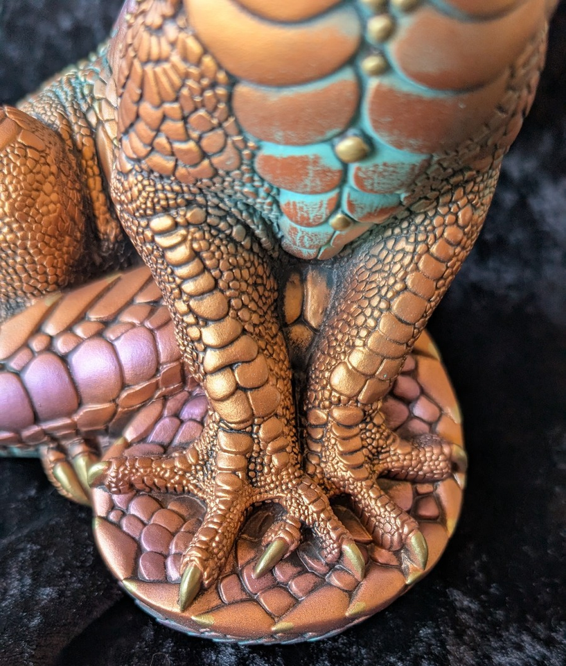 Windstone Editions Male Dragon in Copper Patina - excellent condition ...