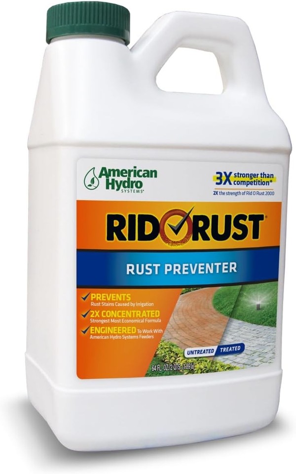 Pro Products American Hydro Systems RR1 Rid O' Rust 2X 64 Fl Oz (Pack ...