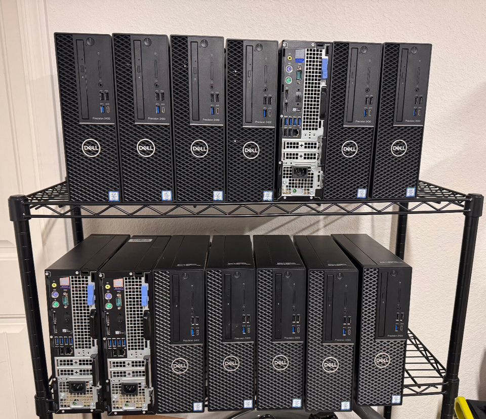 Dell Precision Tower Computer 3430 SFF (i7, 16Gb Ram, 256 SSD) Windows ...