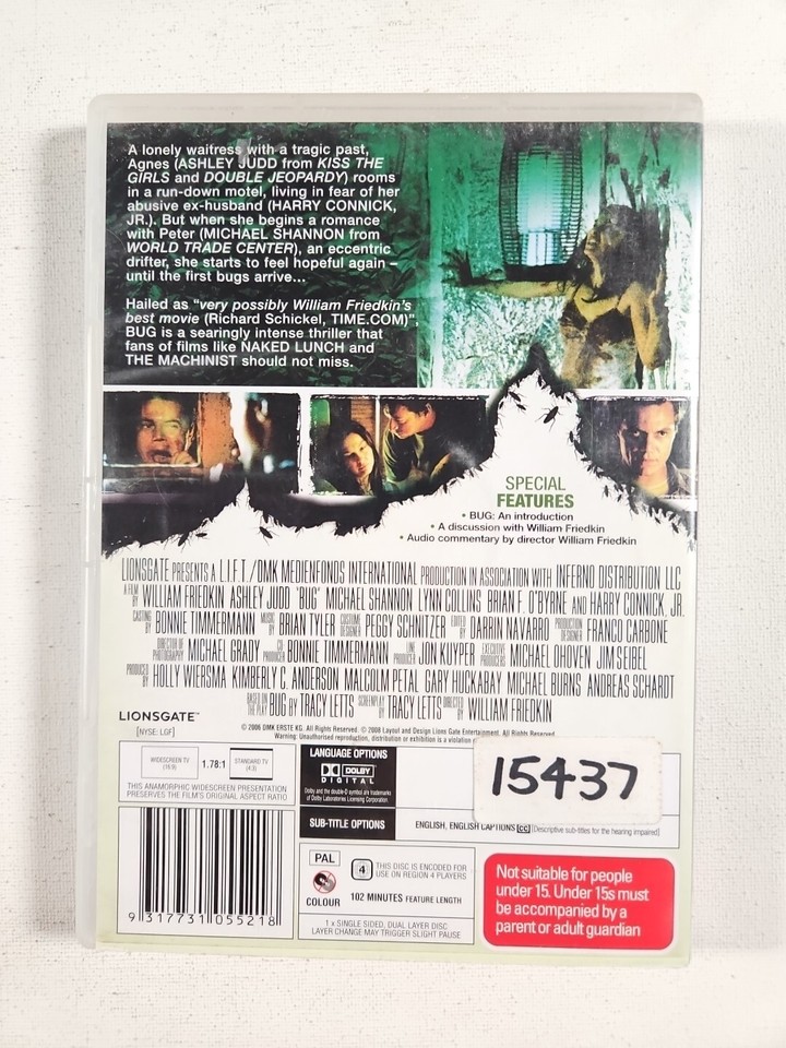 Bug (DVD, 2006) 9317731055218 | eBay