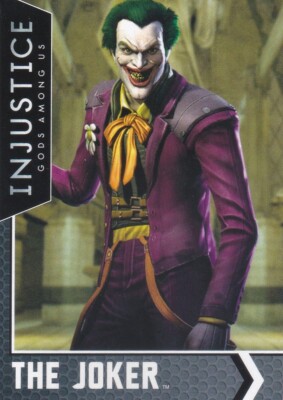 Injustice Series 1 Arcade Cards 29/100 The Joker | eBay