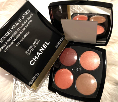 CHANEL Les 4 Rouges Yeux Et Joues 957 TENDRESSE Eye Shadow & Blush ...