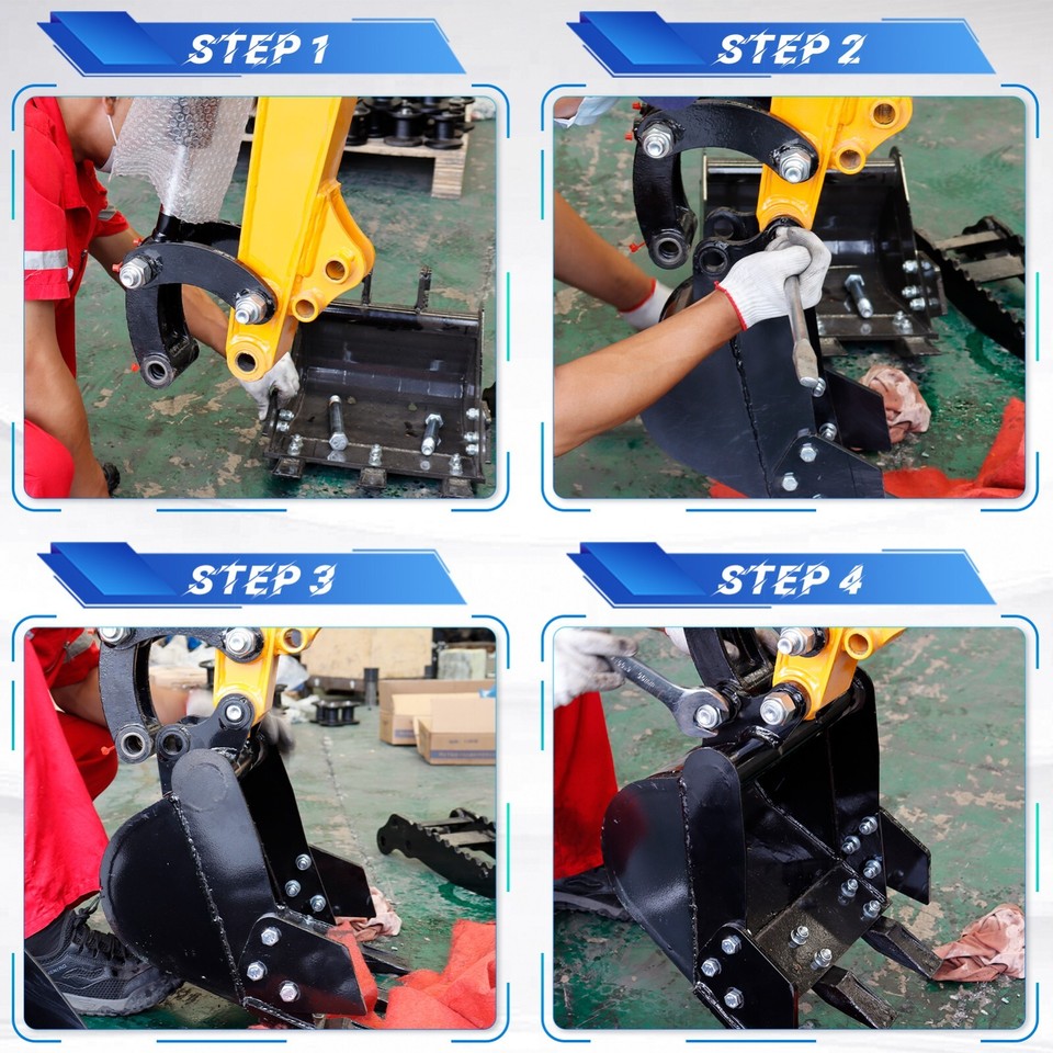 200mm Narrow Bucket Attachment for Mini Excavator Digger In Stock in ...