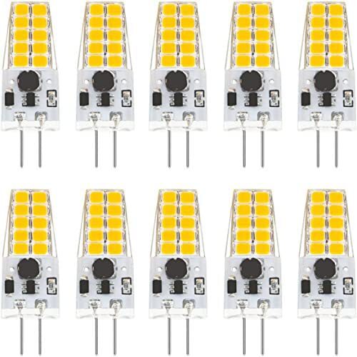Dimmable G4 LED Bulb 12V 24V JC Tybe, 20-30W T3 Halogen 2835 SMD-2700k ...