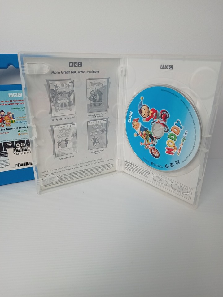 Noddy DVDs Hold On To Your Hat & Bike For Big Ears Region 4 Kid BBC ...