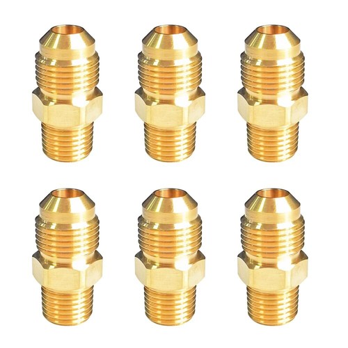 Flare Fittings Brass Tube Fittings Gas Connect Adapter Brass Union ...