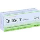 3x EMESAN 50 Tabletten gegen Übelkeit Erbrechen Reisekrankheit SPAR-SET ...