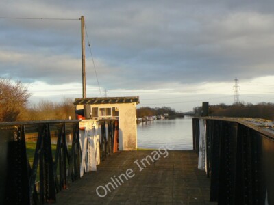Photo 6x4 No.3 (Pollington) Swing Bridge Looking along the deck of the ...