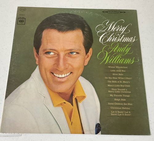 Andy Williams 1965 Merry Christmas Vinyl LP Columbia CS 9220 | eBay