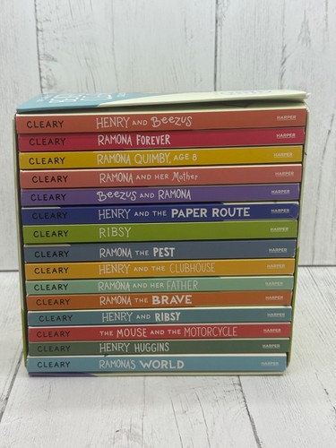 The World of Beverly Cleary Collection 15 Paperback Book Boxed Set Torn ...