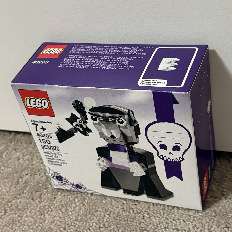 Lego 40201 Cupid Dog 40202 Easter Chick 40203 Vampire 40206 Santa (Lot ...