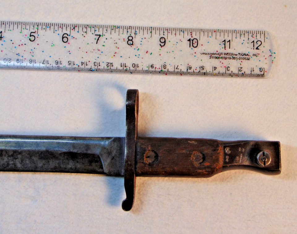 Antique Canadian Army Bayonet/Fighting Knife; WWI; Ross Rifle Co ...