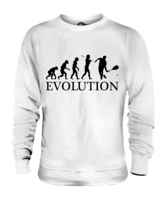 SQUASH PLAYER EVOLUTION OF MAN UNISEX SWEATER MENS WOMENS LADIES GIFT ...