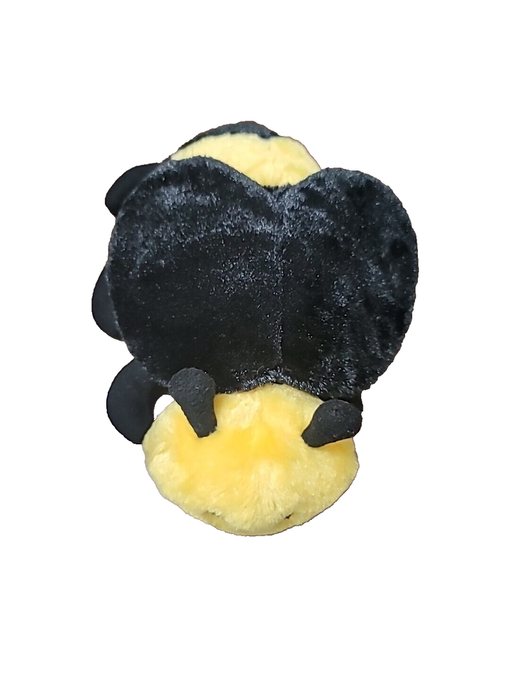 UNIPAK Plumpee Bumblebee Yellow Black Bee 12" Plush Smiling Stuffed Toy ...