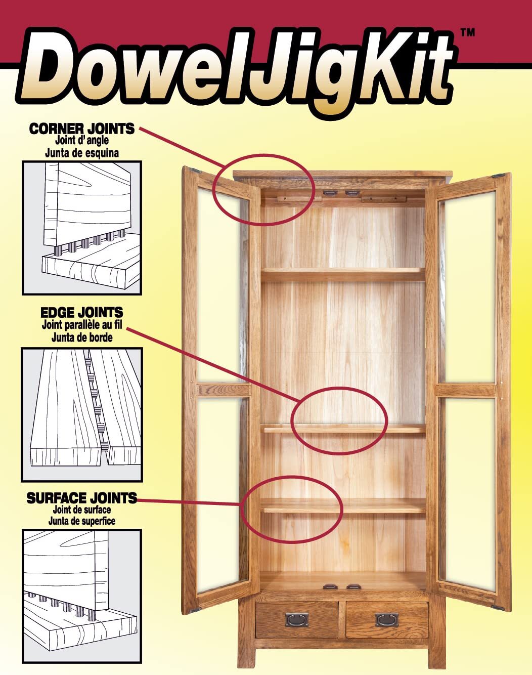 1309 DowelJigKit - Complete Doweling Kit with Dowel Pins and Bits | eBay