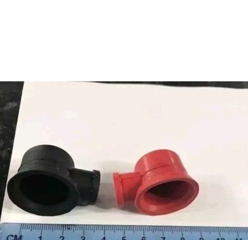 Set Of 44x BATTERY POST STARTER MOTOR TERMINAL COVER RED & BLACK | eBay