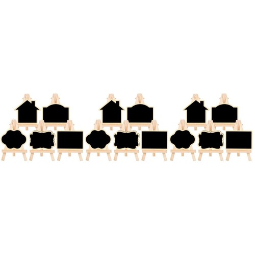 3 Pack Babillard Petit Tableau Noir Décoratif Fourniture De Messages | eBay