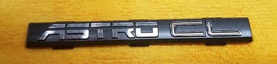 1985 to 1995 Chevy Astro CL Dash Emblem GM# 15568802 These are new old ...