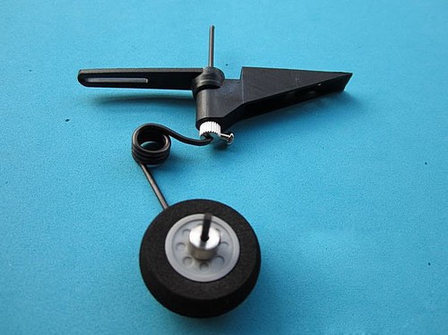 60-120 Size RC Airplane Tail-Wheel Tail wheel Bracket Assembly 30mm ...