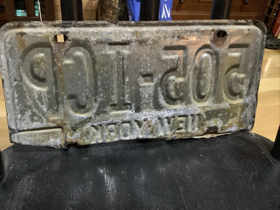 Antique New York License Plate 505-ICP Insane Clown Posse | eBay