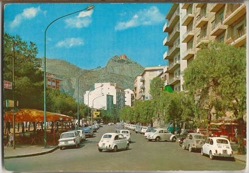 Palermo Sicily Italy Don Bosco Square plazza place VTG continental ...