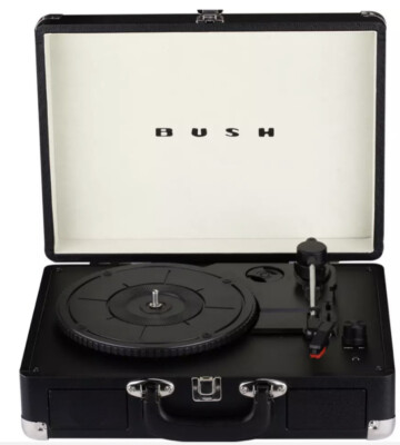 Bush KTS-601 Classic Retro Turntable - Black 5056075012962 | eBay UK
