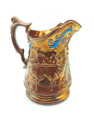 Pitchers - Copper Lusterware