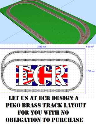 LET US DESIGN YOUR LAYOUT FOR G SCALE 45mm GAUGE PIKO RAILWAY TRAIN ...