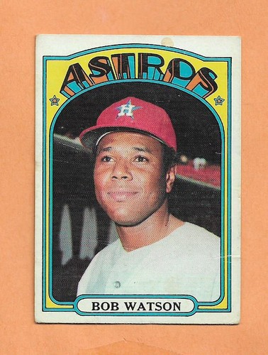 BOB WATSON TOPPS 1972 CARD # 355 | eBay