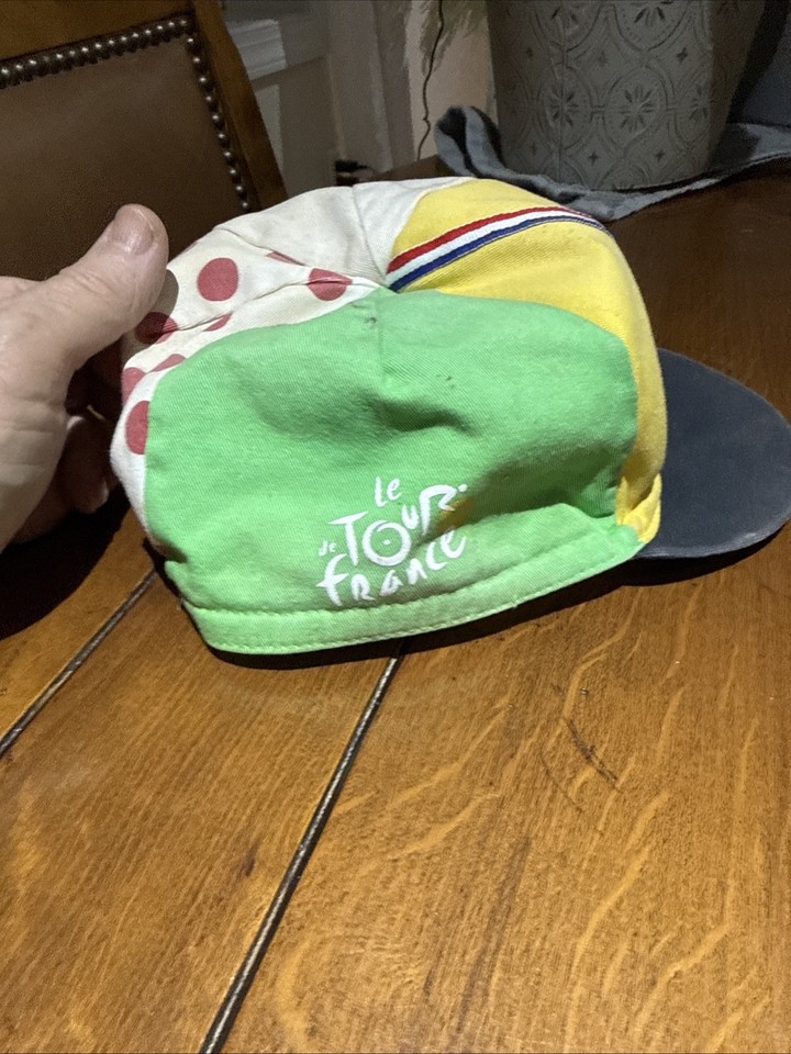 Rare Vintage Le Cog Sportif Cycling Cap Le Tour De France | eBay