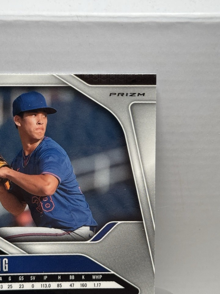 2025 Panini Prizm - Jonah Tong, Jonah Tong #284 Silver Prizm (RC) Mets ...