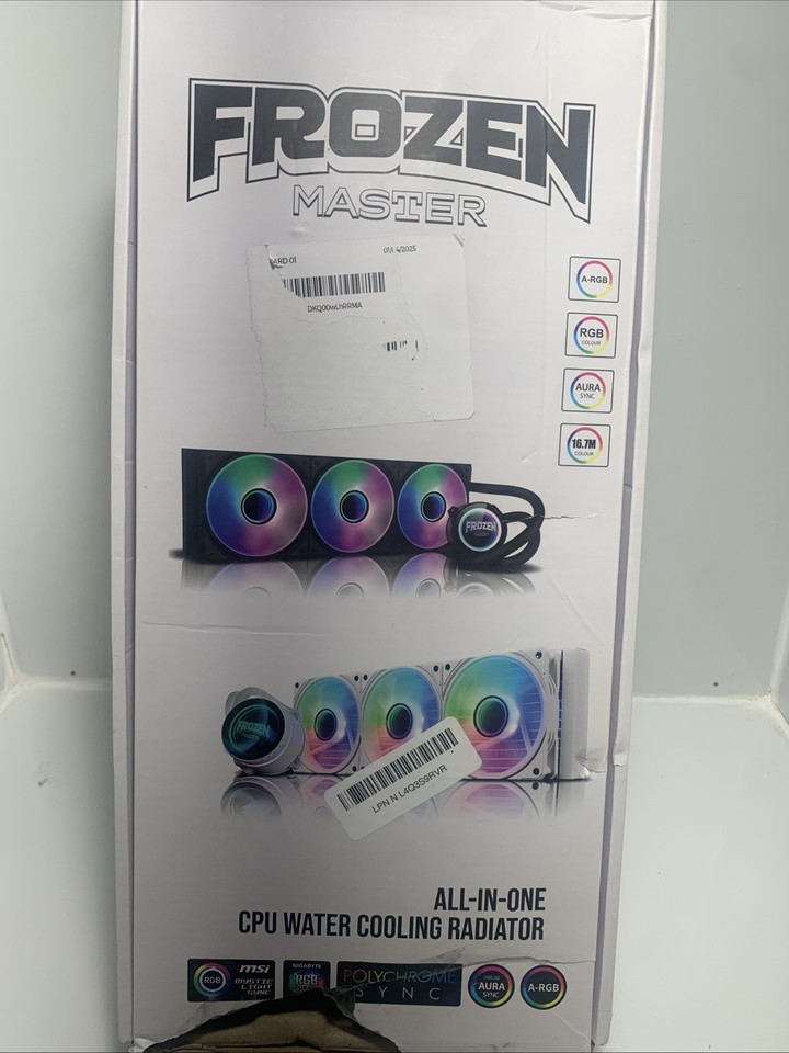 frozen master all in one cpu water cooling radiator | eBay