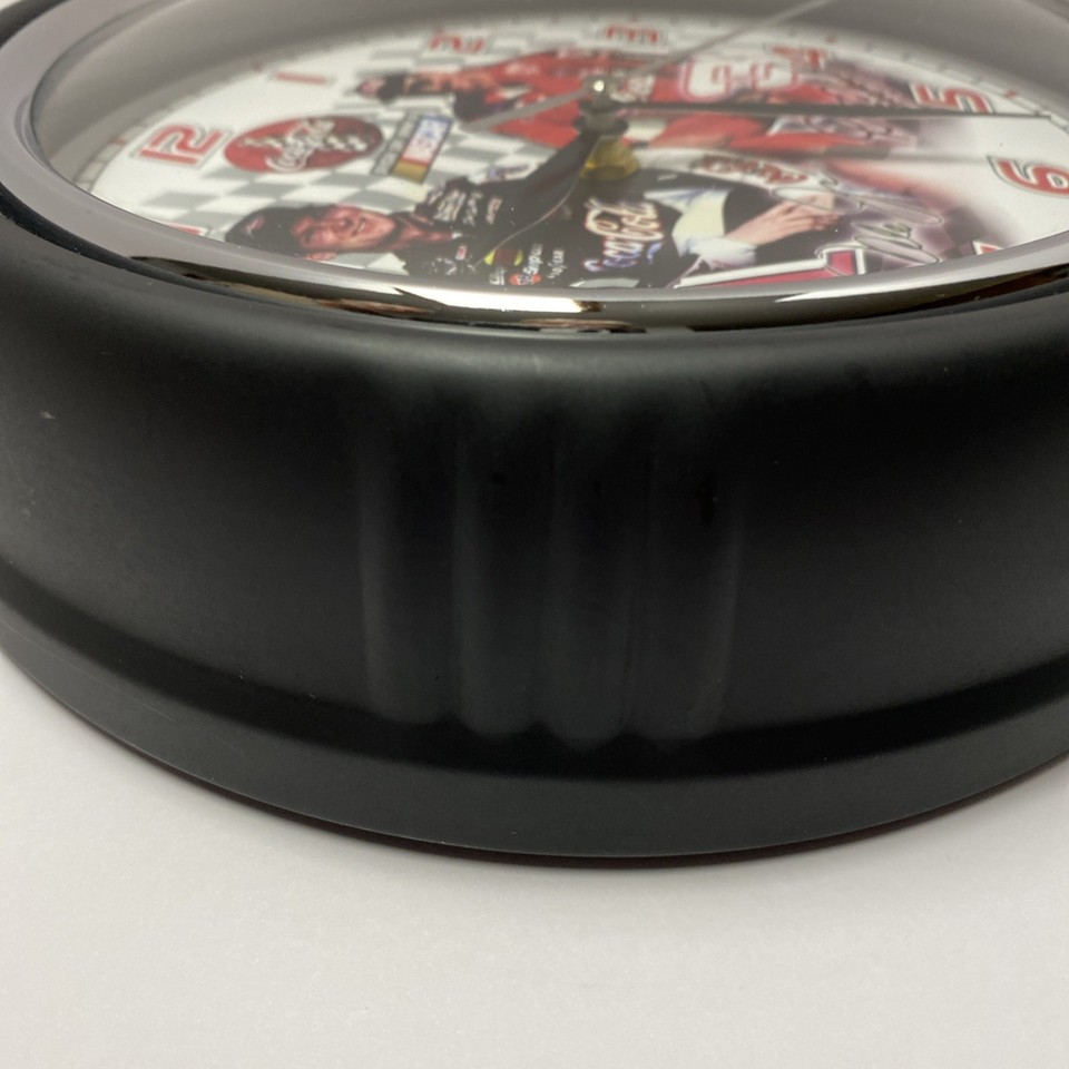 Coca Cola Nascar Dale Earnhardt Sr. and Jr. Clock - Signature Series | eBay