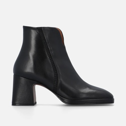 Bruno Premi Glo Vao Black Leather Ankle Boot 7 Cm Heel | eBay