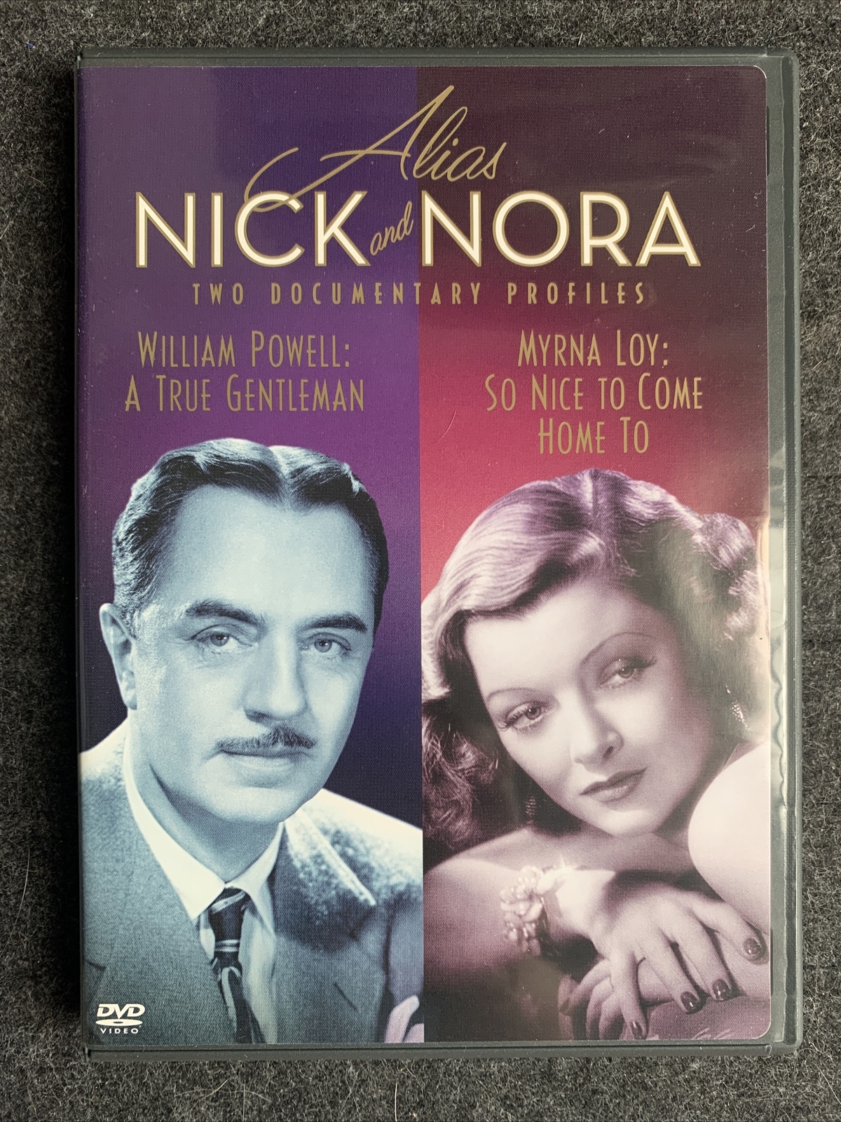 Alias Nick and Nora : 2 Documentary Profiles : William Powell Myrna Loy ...